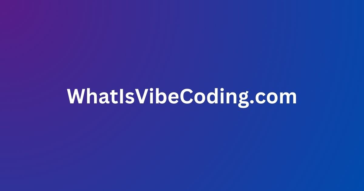 Promote | What is Vibe Coding?